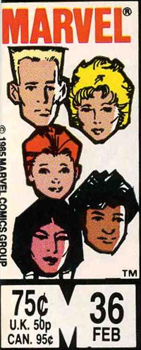Religion and Characters in The New Mutants (vol. 1) #36 (Feb. 1986 ...